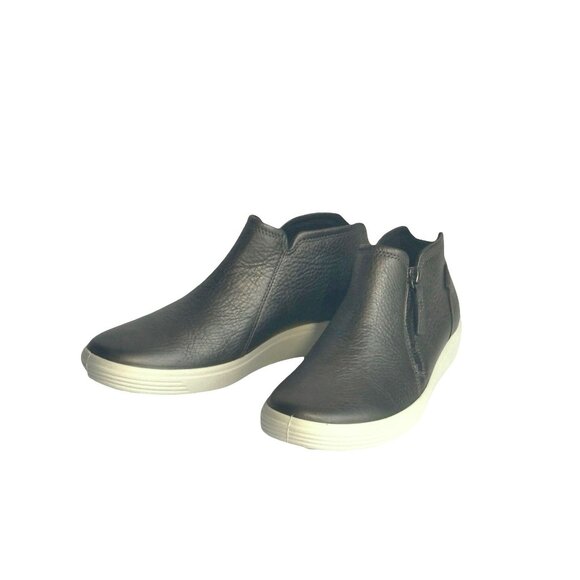 Ecco | Shoes | Ecco Soft 7 Mid Top Zip Bootie Sneaker Womens Eur 38 Us ...